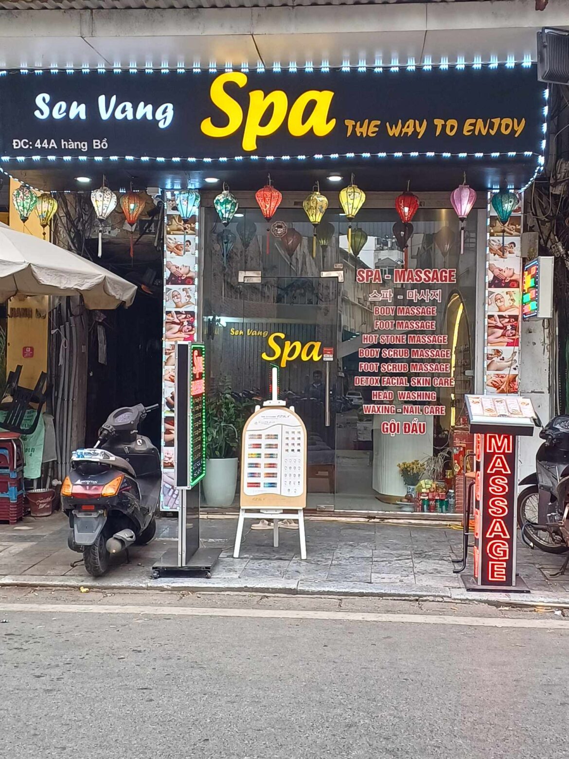 Foot And Body Massage in Hanoi old quarter - Sen Vang Spa